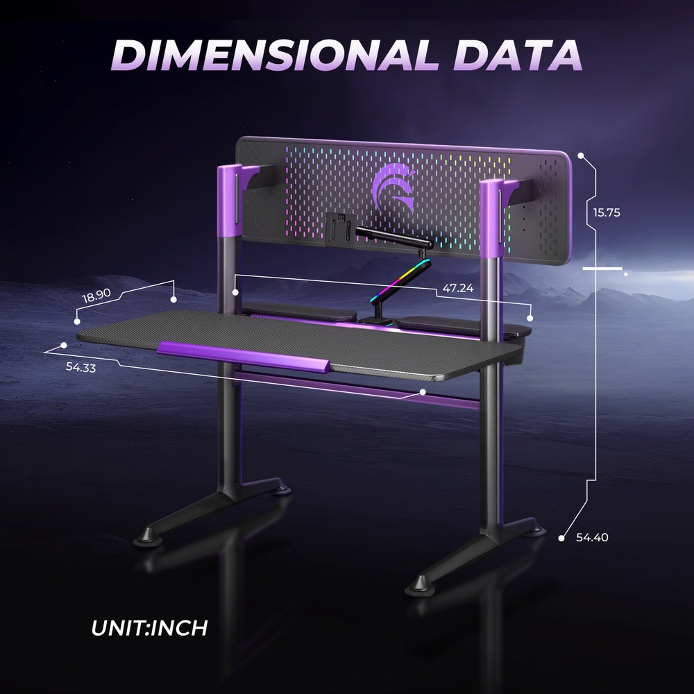 RSPGAME G Series Gaming Desk – Ready. Set. Play!