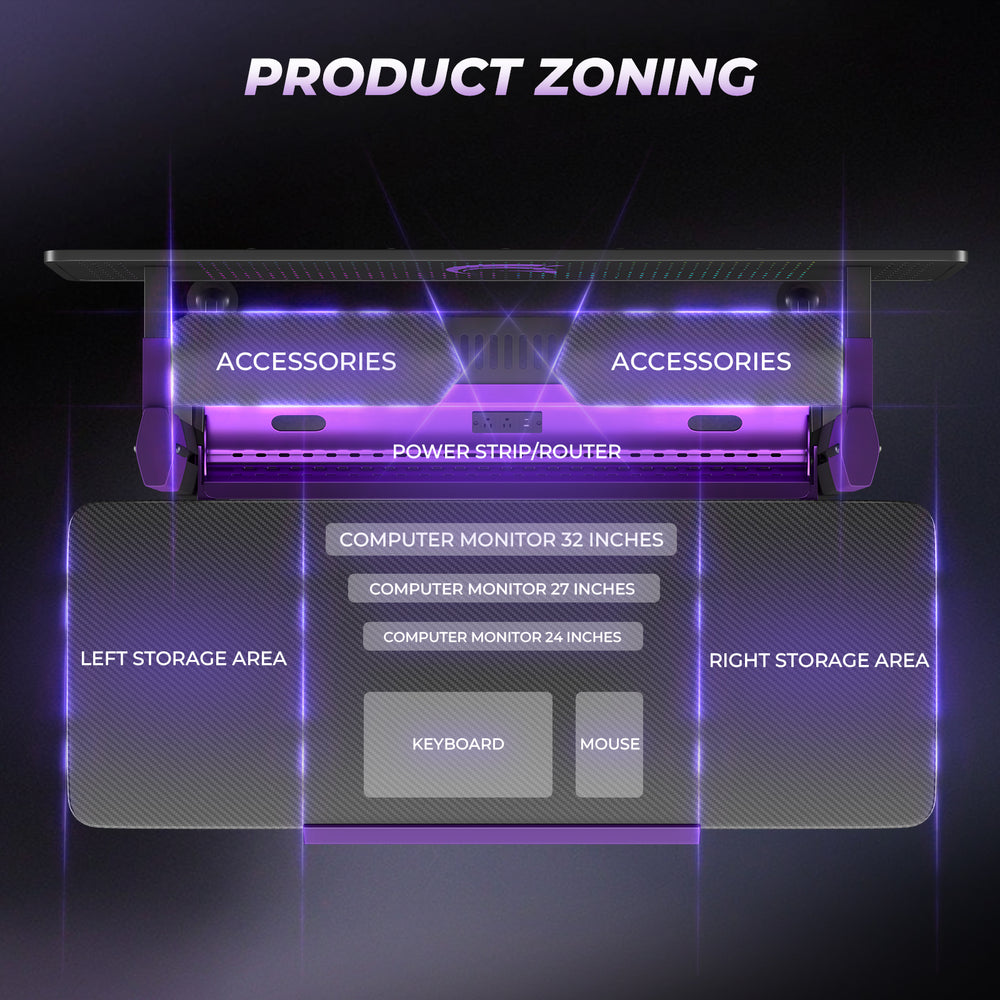 RSPGAME G Series Gaming Desk – Ready. Set. Play!